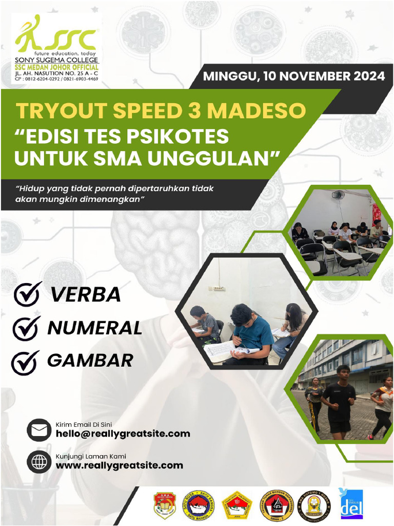 Soal Madeso Speed 3 Pakai Kunci | PDF