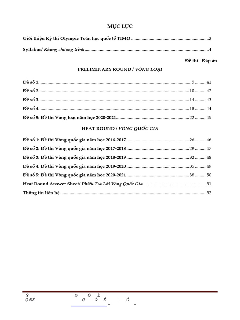 Khung Chương Trình: Gi I Thi U Syllabus | PDF