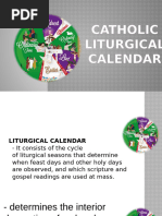 Liturgical Colors | PDF | Mass (Liturgy) | Eucharist