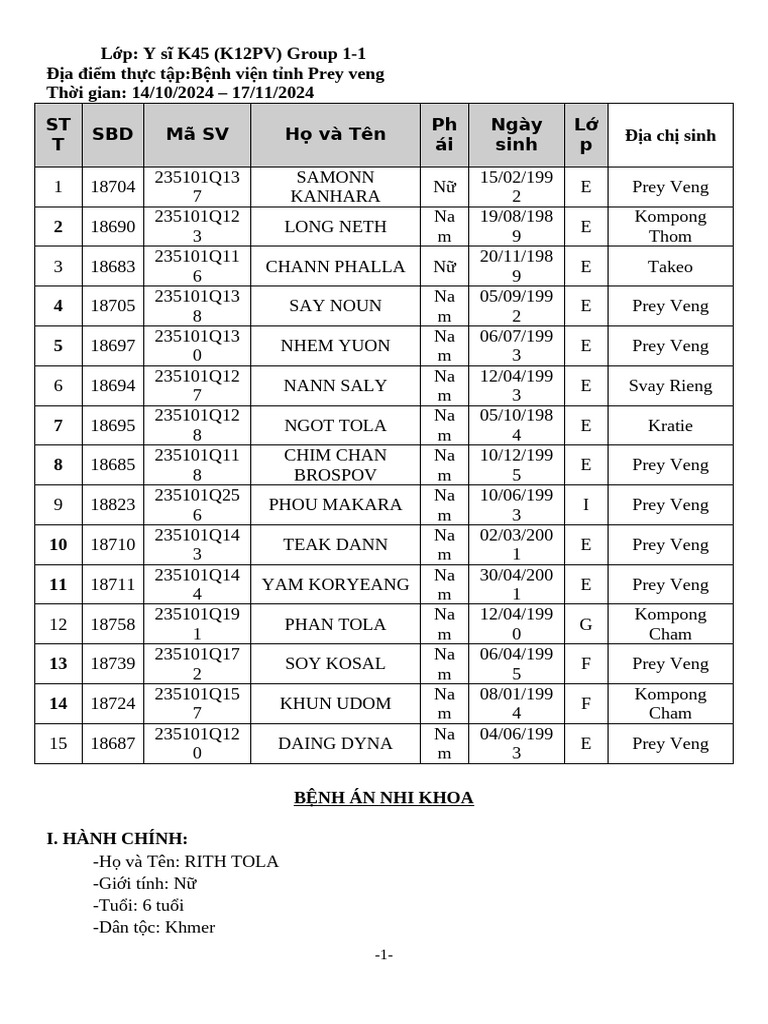 BA, SAMPHOS SUY Dinh Dư NG | PDF