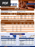 Price List of uPVC Pipe | PDF | Pipe (Fluid Conveyance) | Equipment