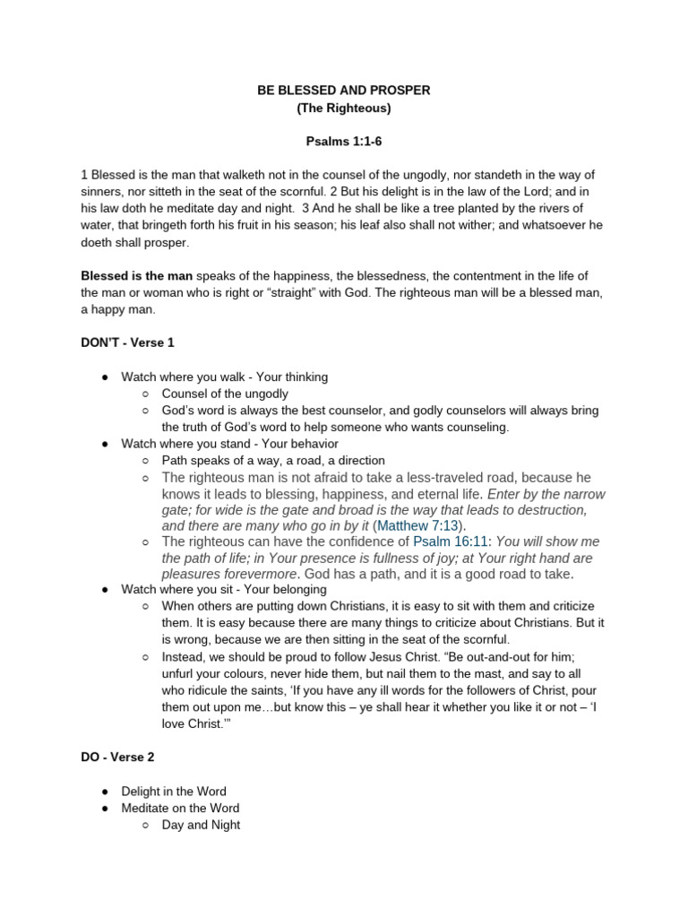 BE BLESSED AND PROSPER | PDF | Leaf | Photosynthesis