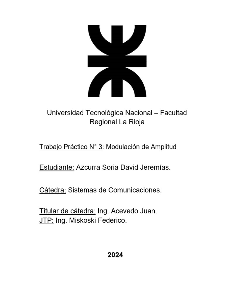 Modulación de Amplitud: Conceptos Clave | PDF | Modulación | Transmisor