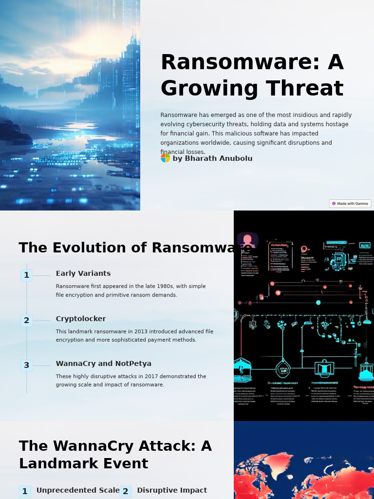 Ransomware A Growing Threat | PDF | Ransomware | Malware