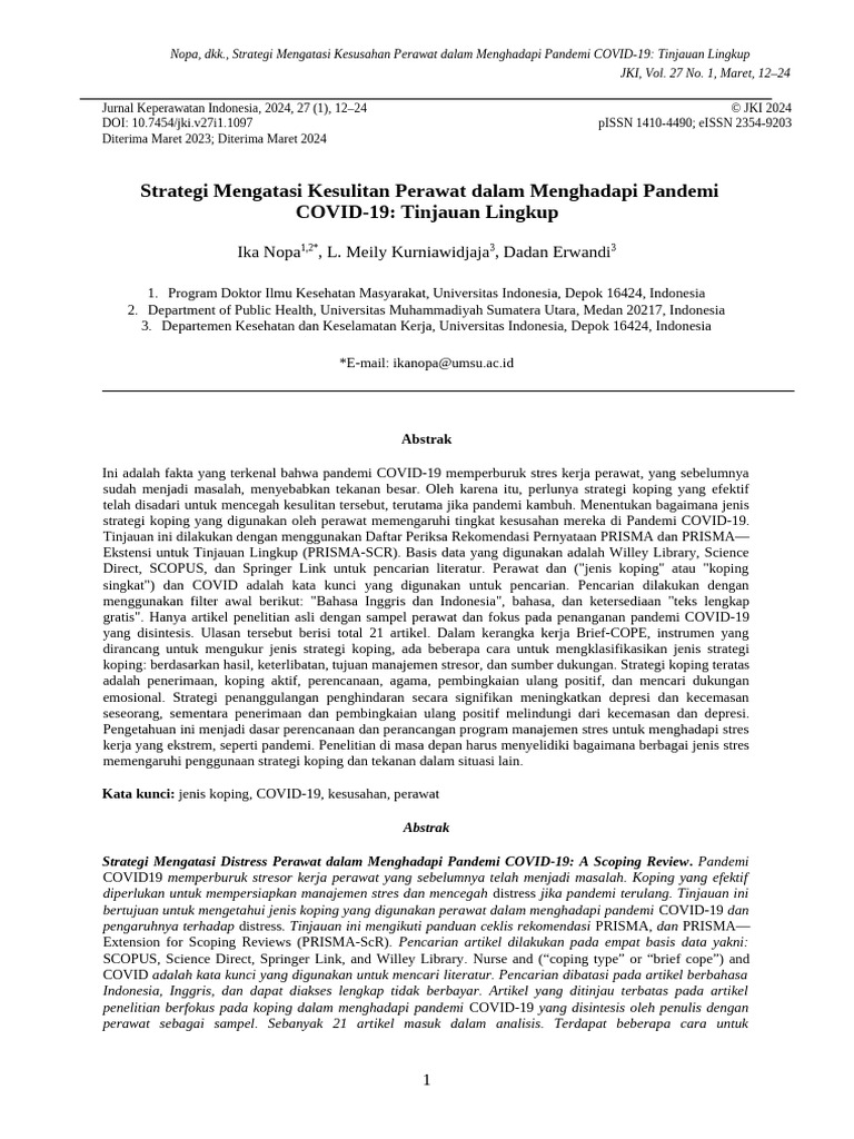 Jurnal Sinta Indonesia | PDF