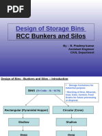 Chapter 6-Bunkers & Silos | PDF | Bending | Beam (Structure)