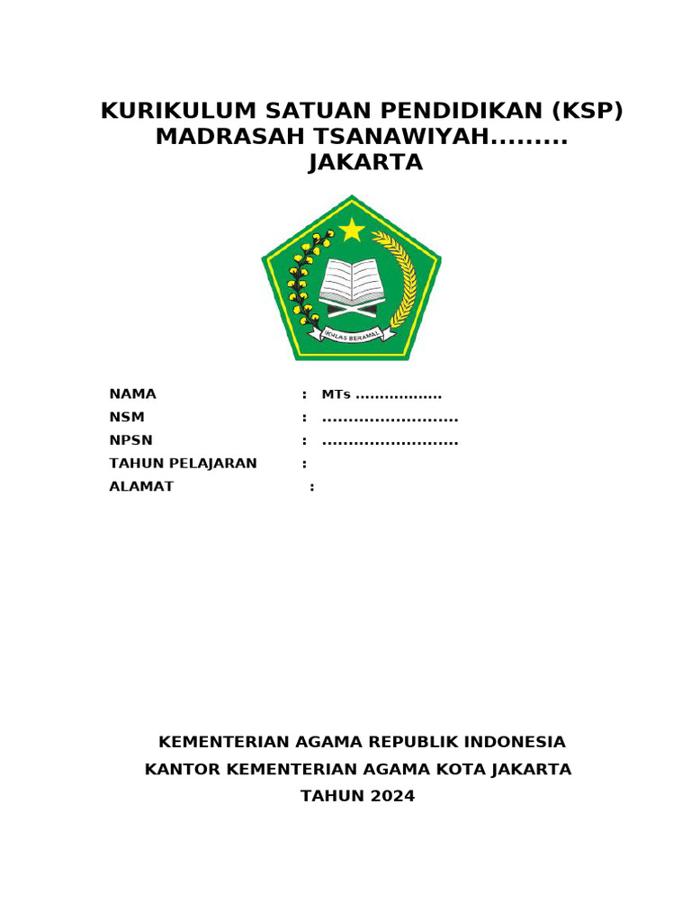 Contoh KSP Jakarta | PDF | Bisnis