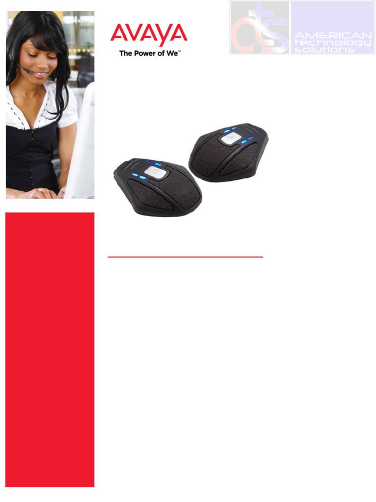 Avaya B100 Expansion Microphones | PDF | Technology & Engineering