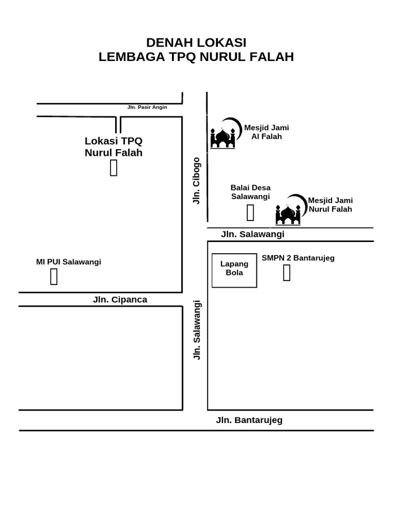 Denah TPQ Nurul Falah | PDF