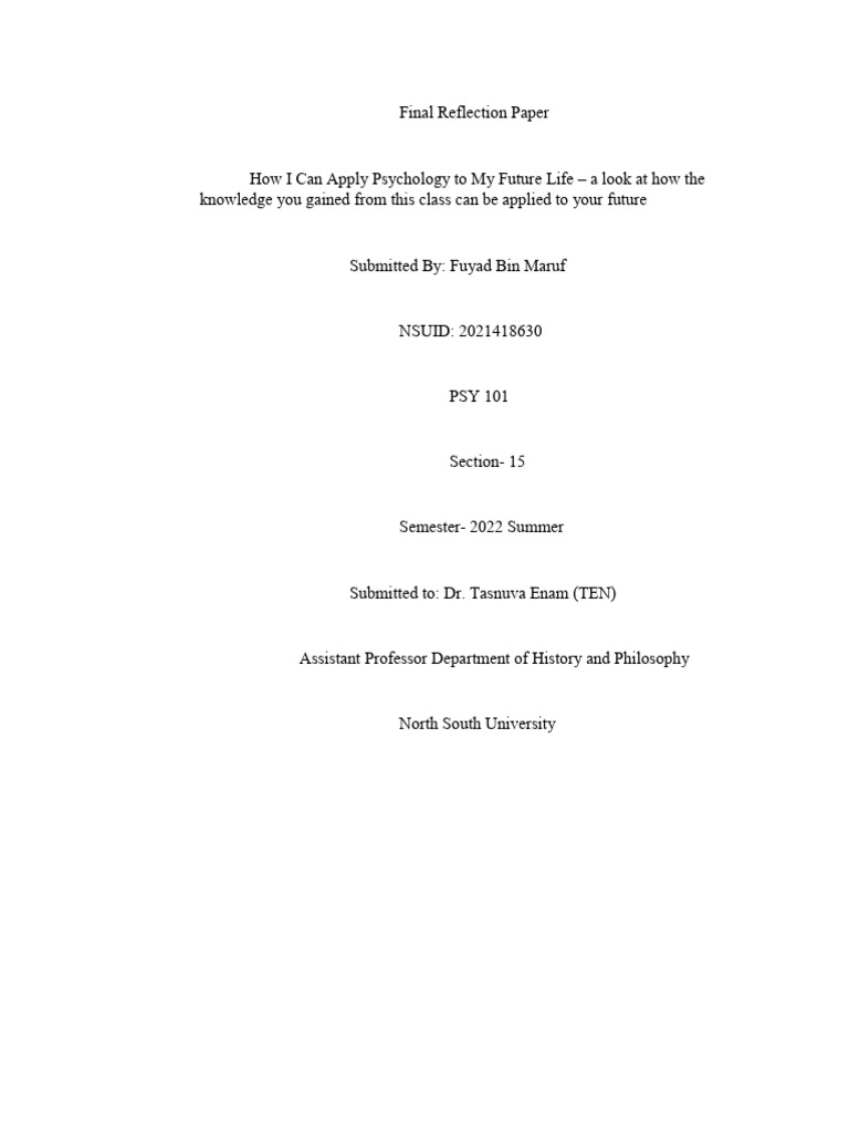 Psy 101 | PDF | Self-Improvement | Science & Mathematics