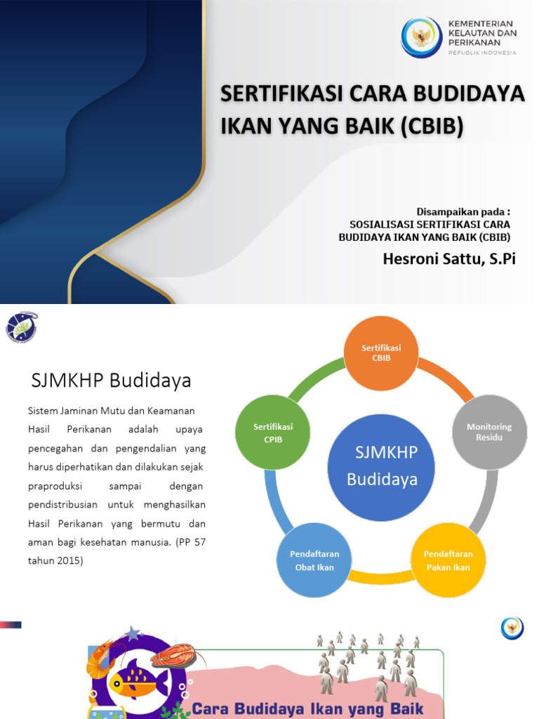 Sertifikasi CBIB untuk Pembudidaya | PDF