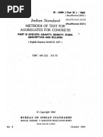 IS2386-Part3-1963 (Reaffirmed2021) - AGGREGATES FOR CONCRETE-SPECIFIC ...