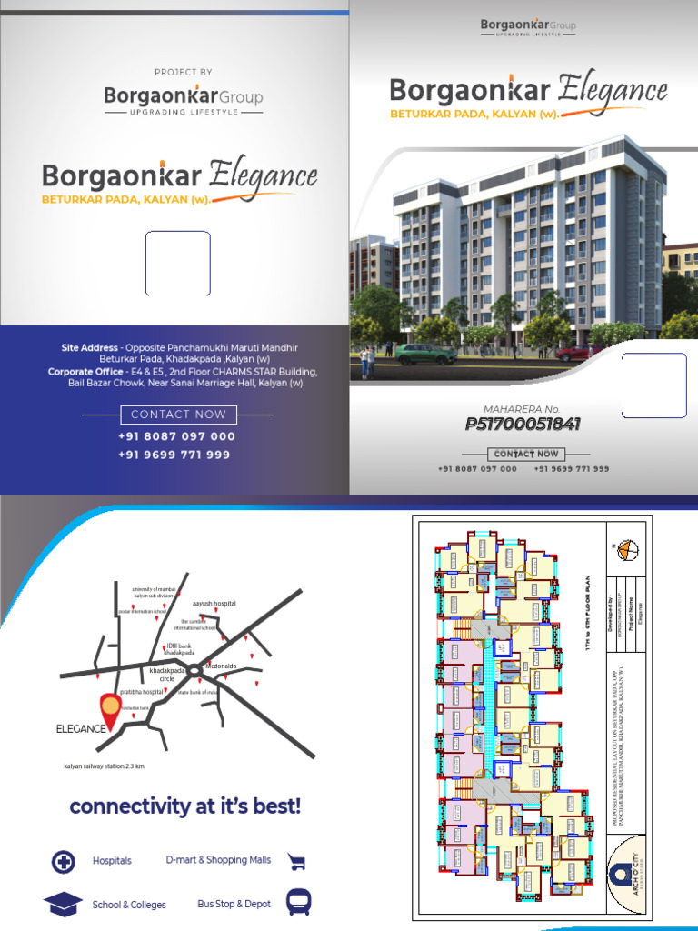 Borgaonkar Elegance Brochure | PDF | Room