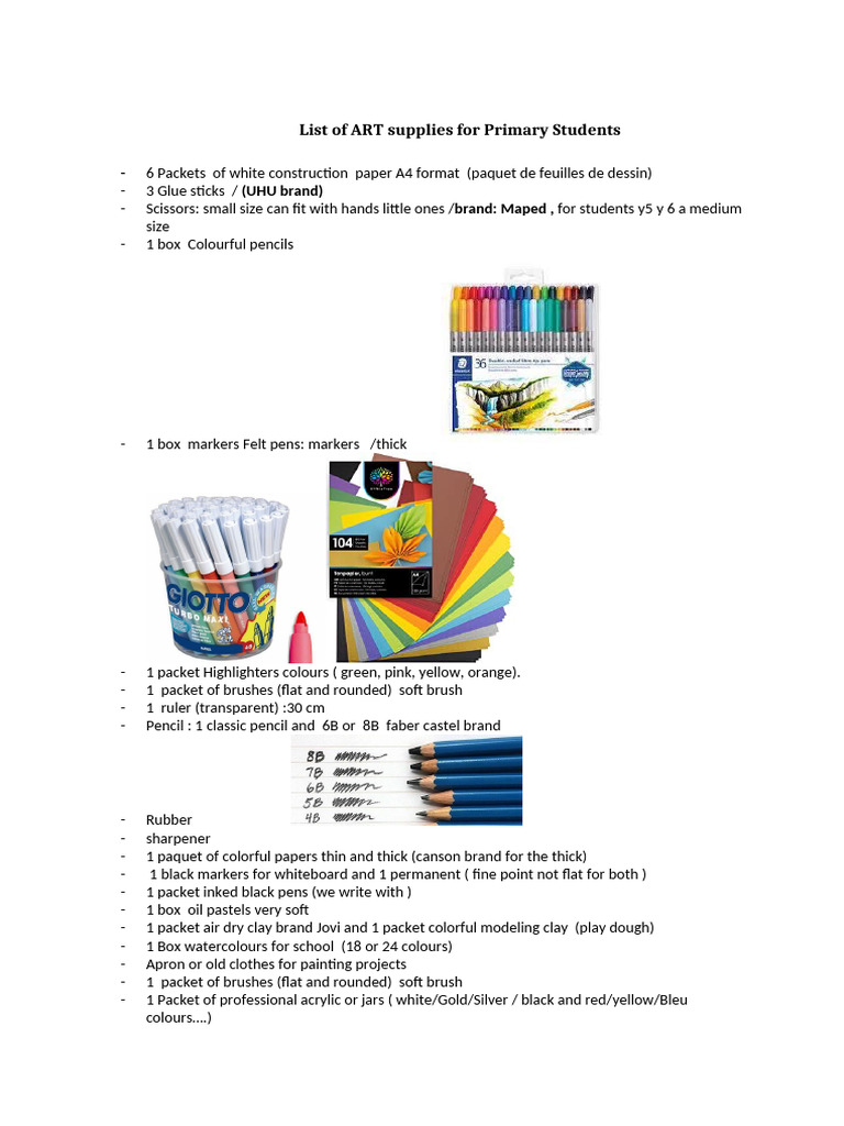 List of Resources For Primary | PDF