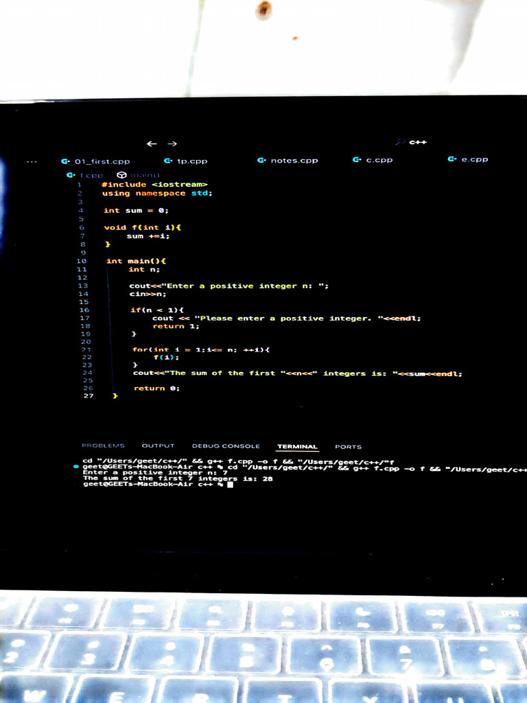 CPP Assignment 6 - Geet Sabale | PDF | Computer Programming | C++