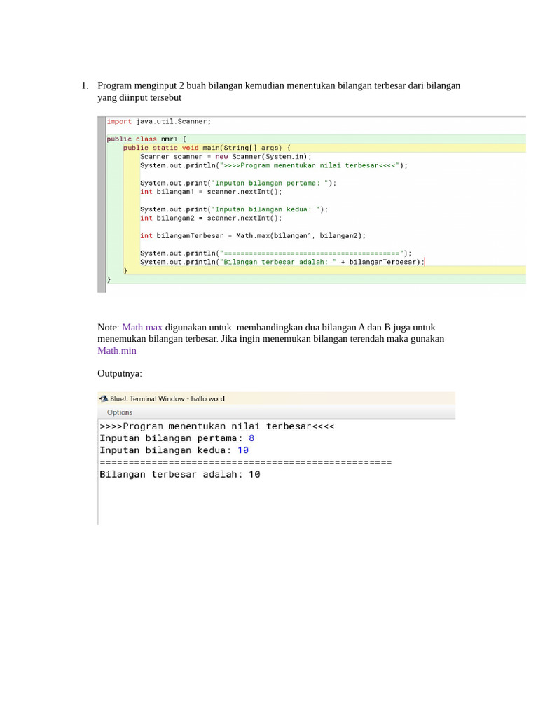 Kisi Uap Pemrograman If Else | PDF | Metode & Bahan Ajar | Teknologi & Rekayasa