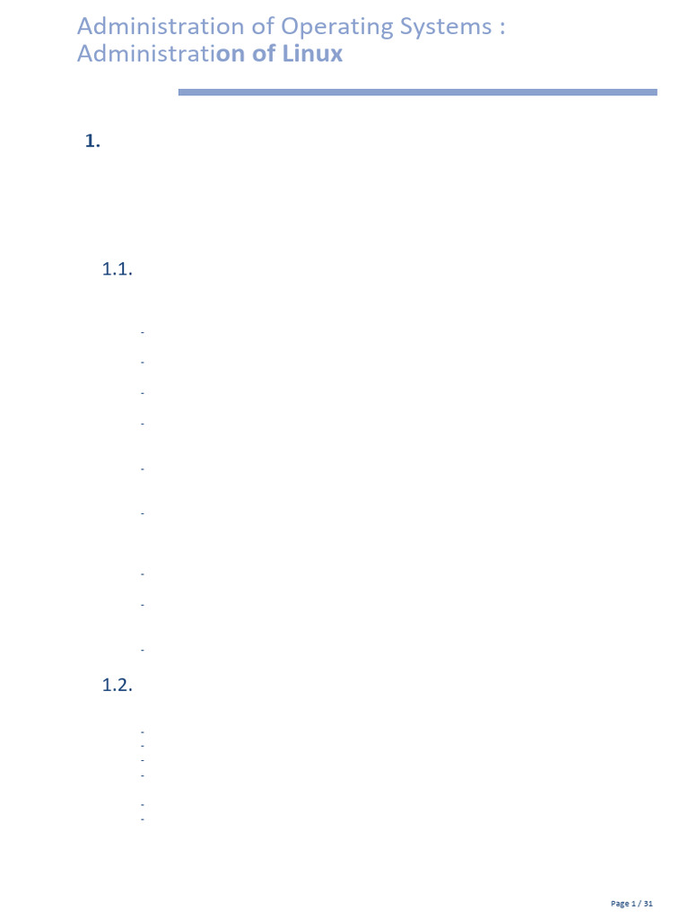 Labs and Mini-Project For Linux | PDF | Computer File | Shell (Computing)