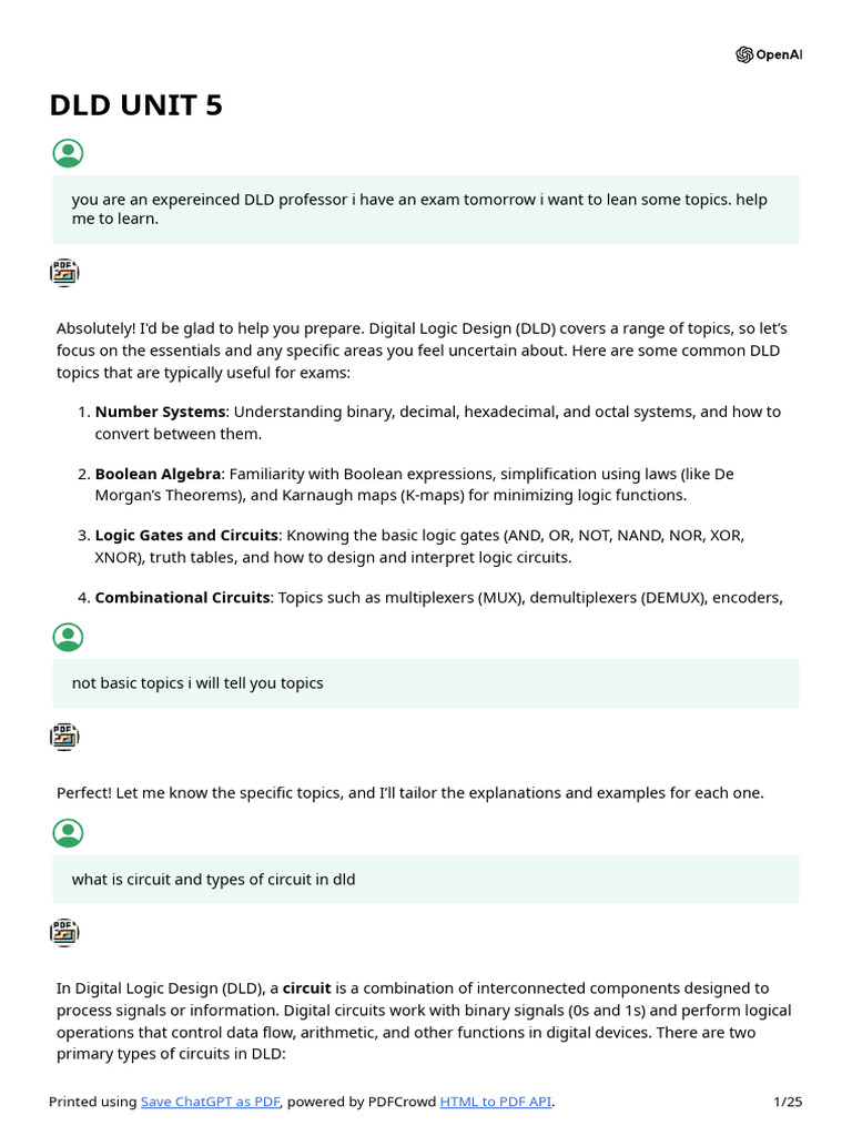 DLD UNIT 5 | PDF | Hardware Description Language | Vhdl