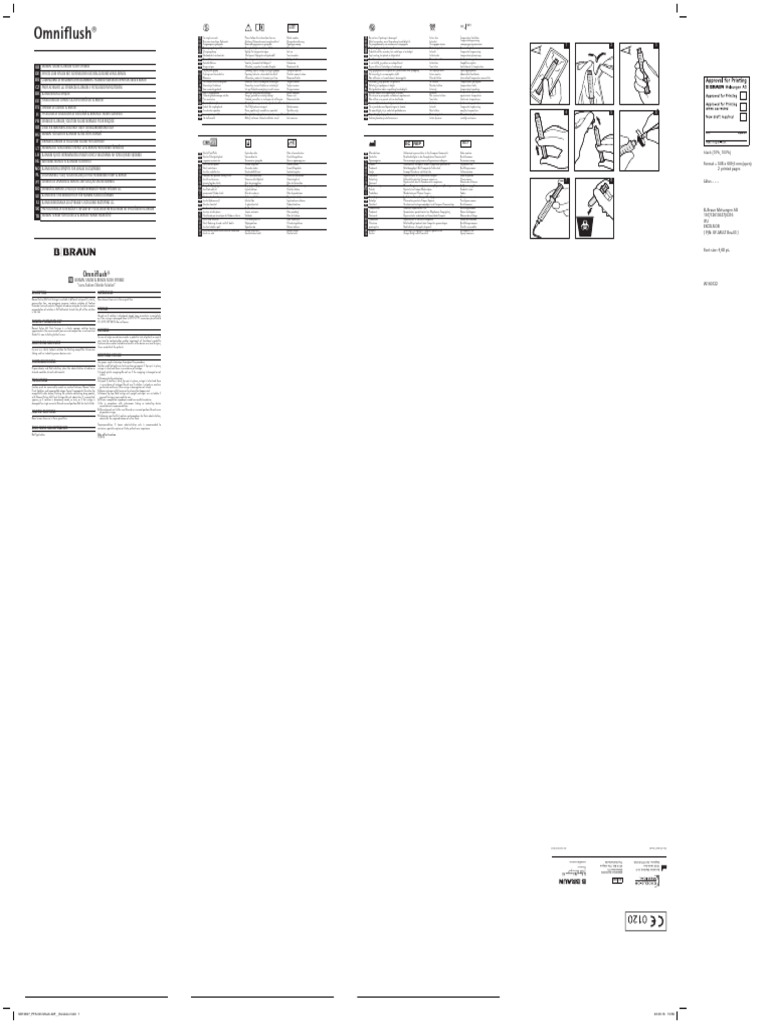 M36558EN Omniflush Normal Saline B. Braun Flush Syringe | PDF