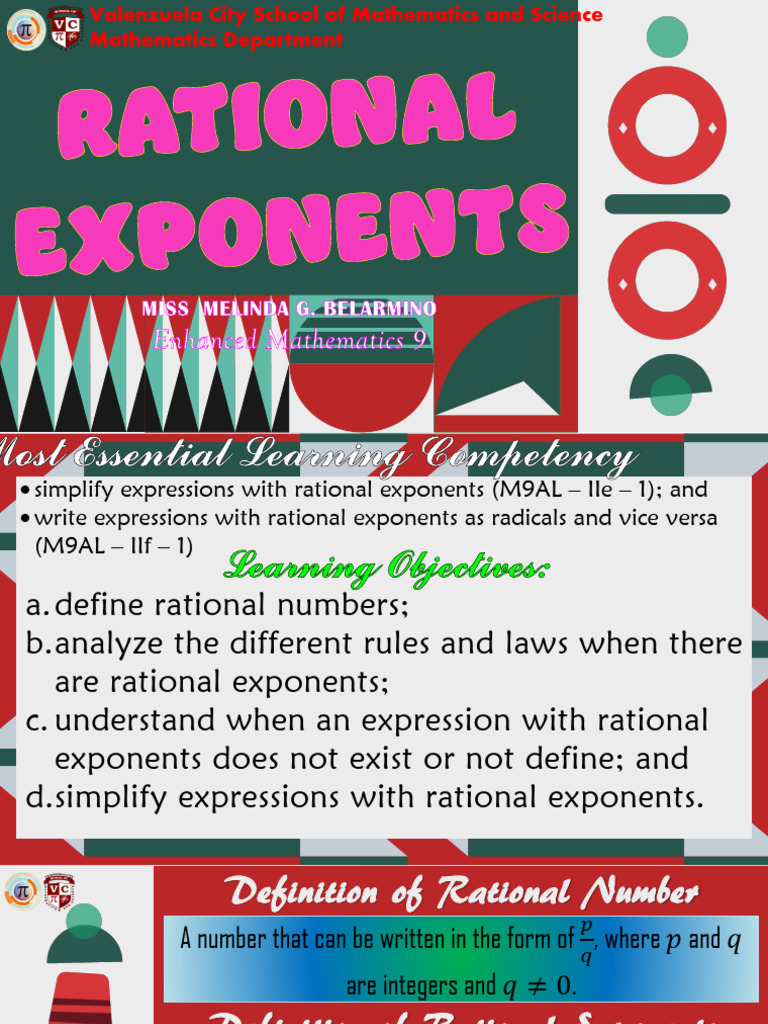 Understanding Rational Exponents | PDF | Exponentiation | Rational Number