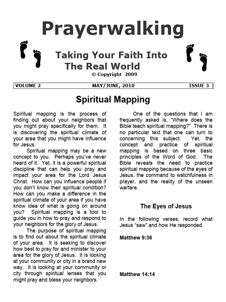 Spiritual Mapping | PDF | Spiritual Warfare | Prayer