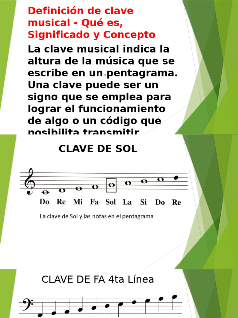 Clave de Sol y Fa 2 Do Media | PDF | Artes del Lenguaje y Comunicación ...