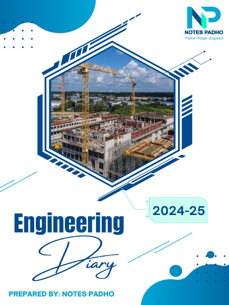 Civil Engineering Diary 2025 Guide | PDF | Tile | Building Technology