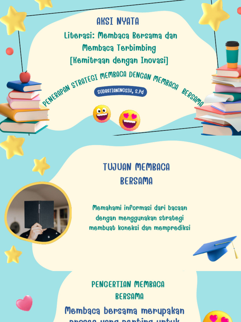AKSI NYATA_Literasi Membaca Bersama dan Membaca Terbimbing | PDF AKSI NYATA_Literasi Membaca Bersama dan Membaca Terbimbing | PDF