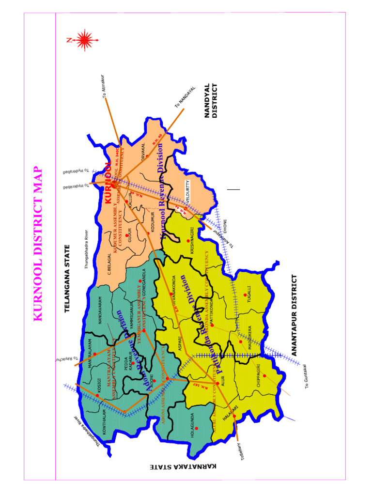 Kurnool District Map | PDF
