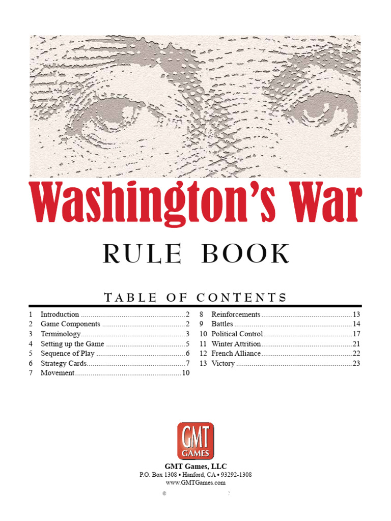 Washington's War Rules | PDF | Battles