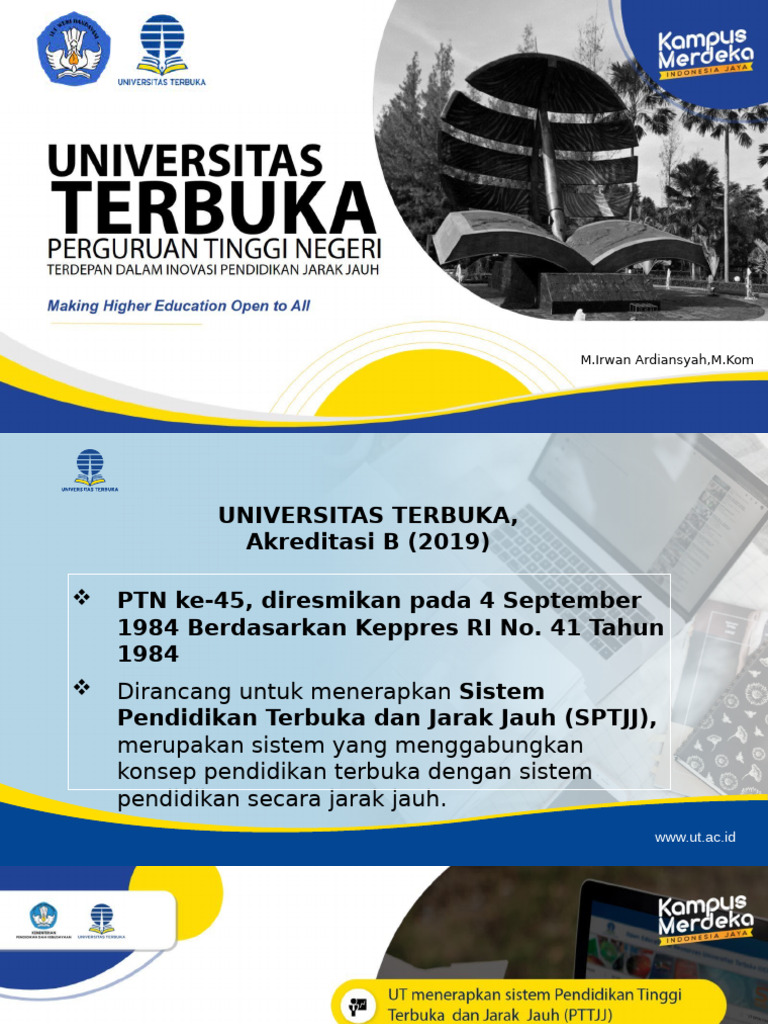 Sosialisasi RPL Aparat Desa UT Mataram | PDF