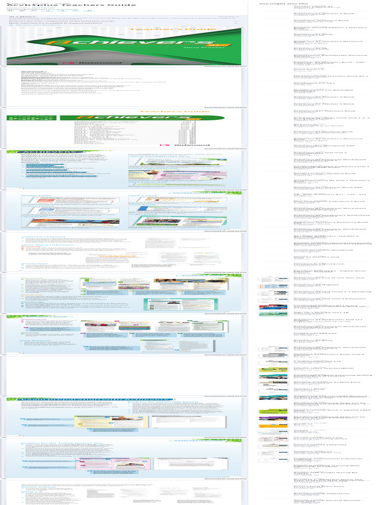 Acvb1plus Teachers Guide PDF Cognition Semiotics | PDF | Human Communication