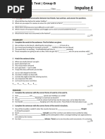 Impulse 3 Test Answer Key | PDF