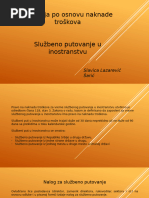Putni Nalog - Primjer 2023. | PDF
