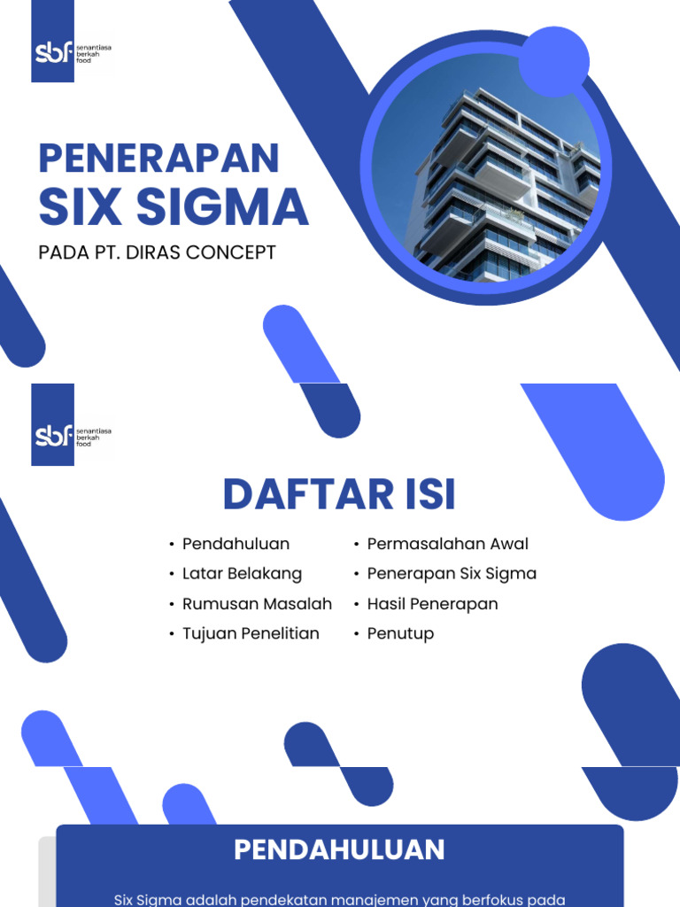 Six Sigma Muhammad Izzuddi | PDF | Bisnis | Teknologi & Rekayasa