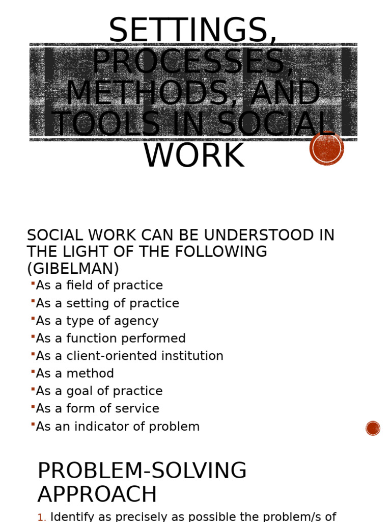 Settings Processes Methods and Tools | PDF | Career & Growth