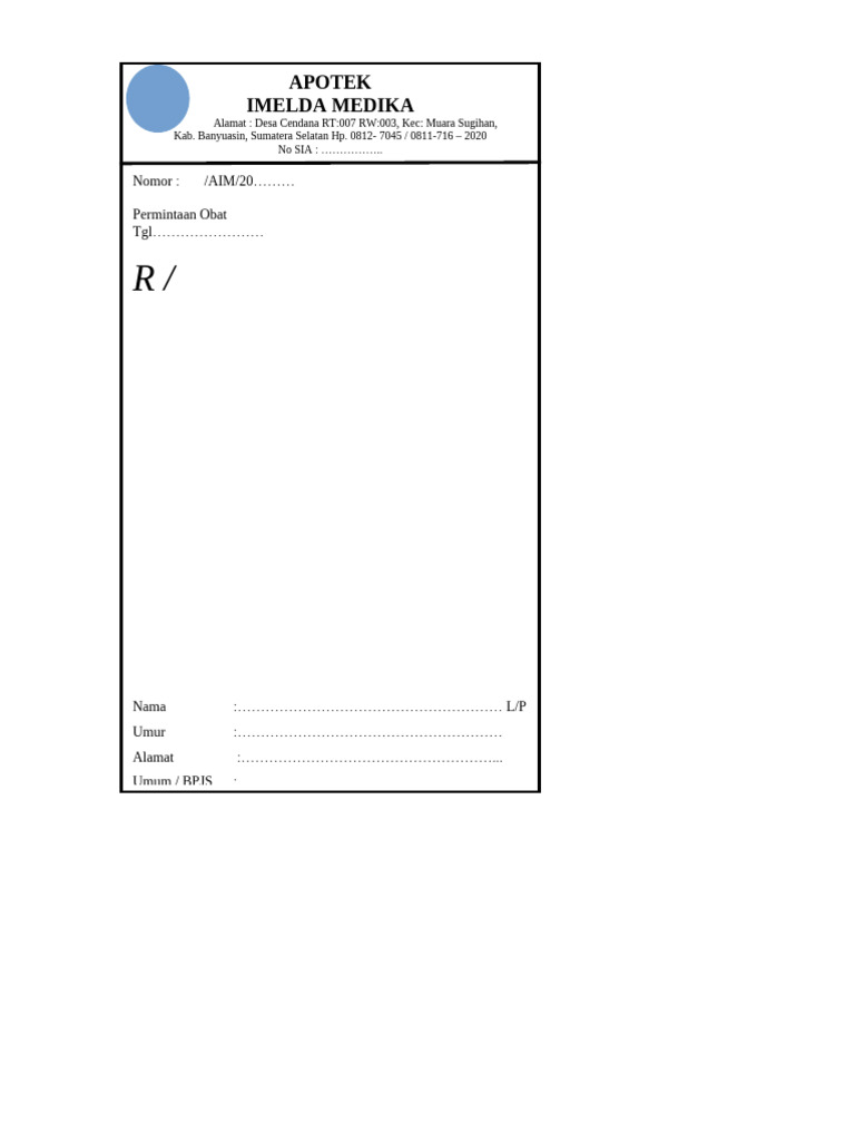 Copy Resep Fix | PDF