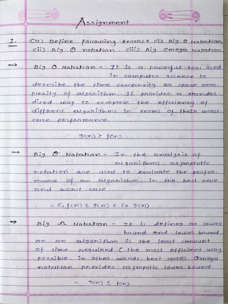 ADA Assignment | PDF