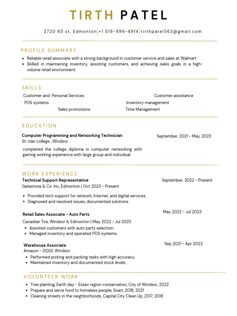 Retail Associate Resume | PDF
