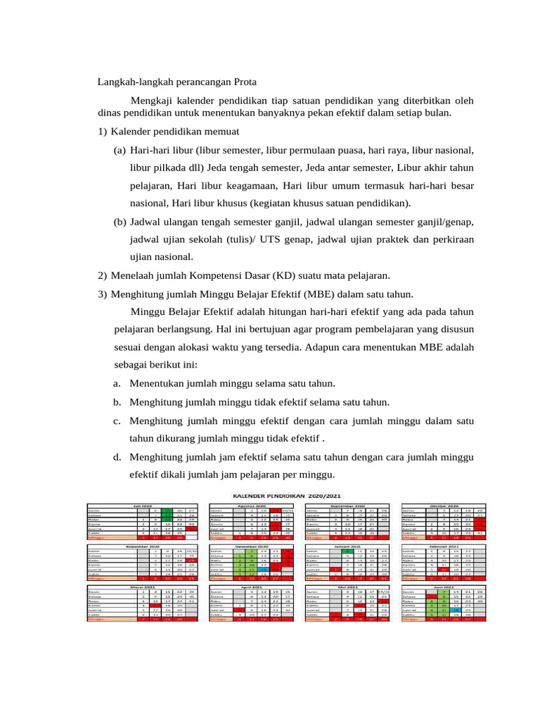 Panduan Prota dan Promes Pendidikan | PDF | Karier & Perkembangan