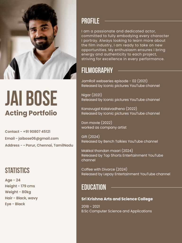 Jai Resume CH | PDF