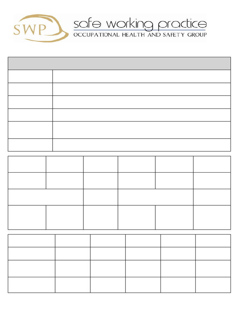 OHS Audit Report for Dutywa Project | PDF | Occupational Safety And ...