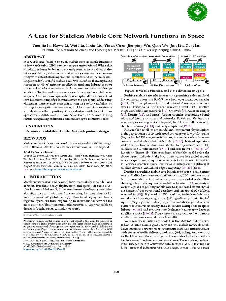 03 Spacecore A Case For Stateless Mobile Core Network Functions In