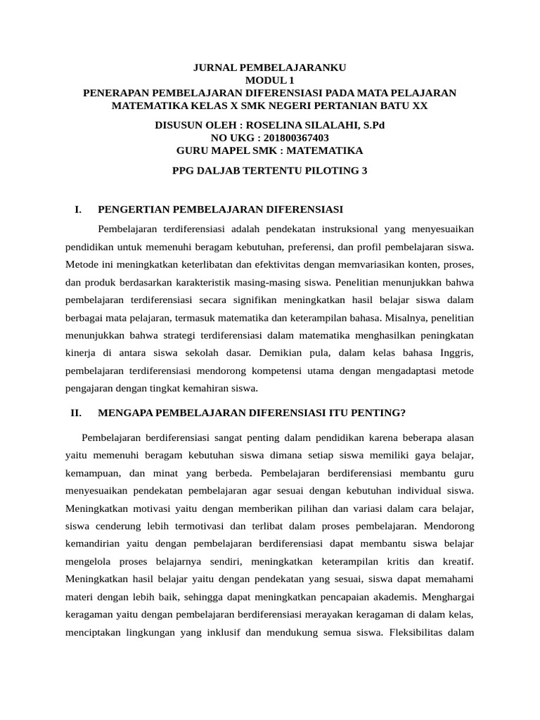 Jurnal Prinsip Dan Pengajaran Asesmen Ka Bita | PDF