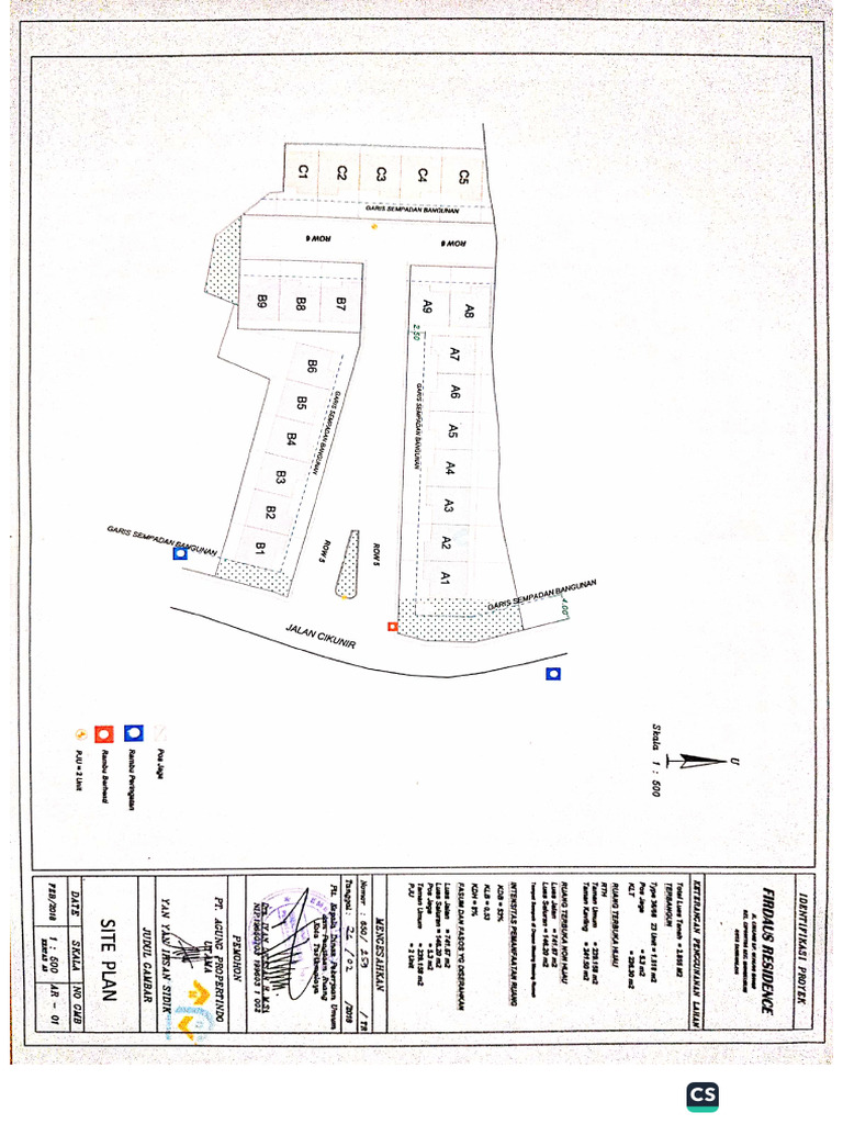 Siteplan FR THP 1 | PDF