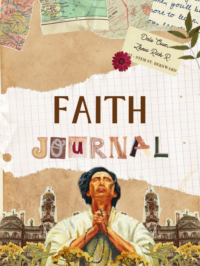 Cream Pink Retro Vintage Scrapbook Notebook Cover | PDF | Religion ...