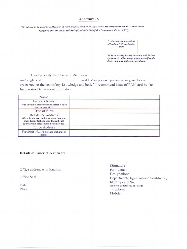 Annexure A | PDF