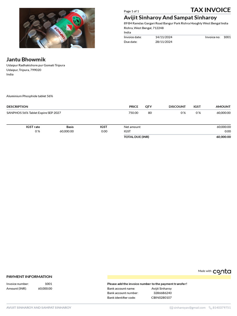 Jantu in.conta (1) | PDF