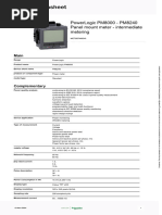 PM8240 Power Meter Technical Data Sheet | PDF | Ac Power | Alternating ...