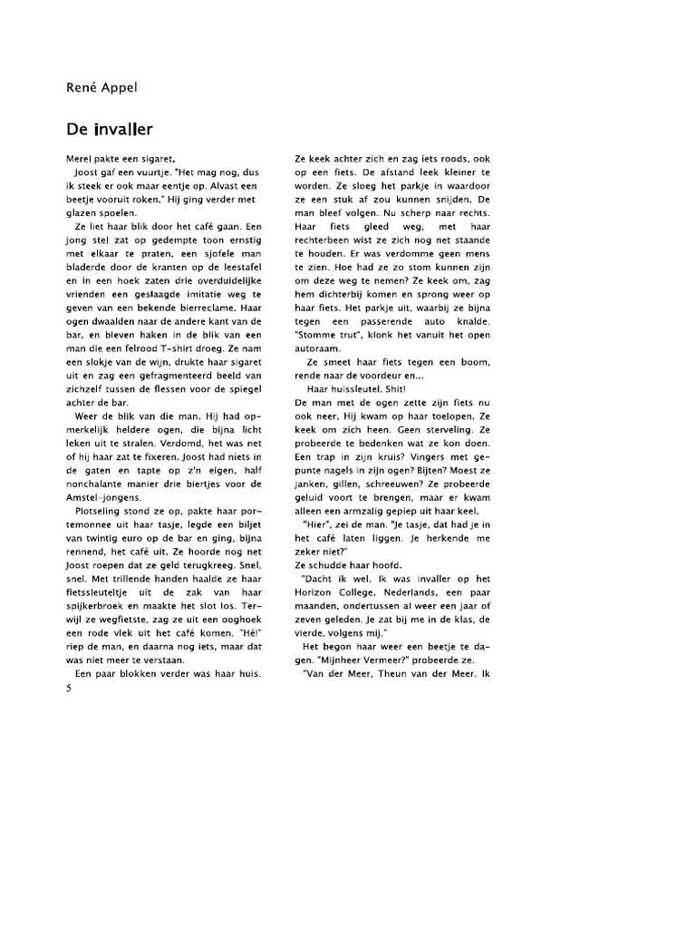 Appel, René - de Invaller | PDF